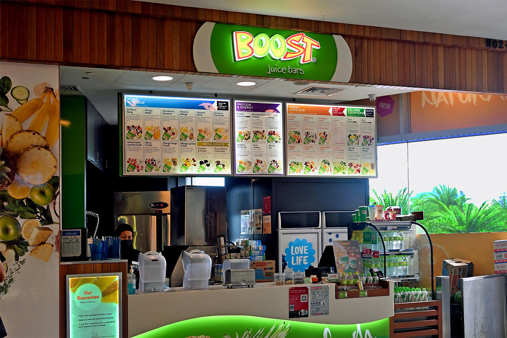Boost Juice Bars - Asia Square Tower 1 | Eatleh